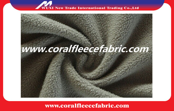 100% Polyester Polar Fleece Winter Cloth Material Brushed Fabric Double Side Printing
