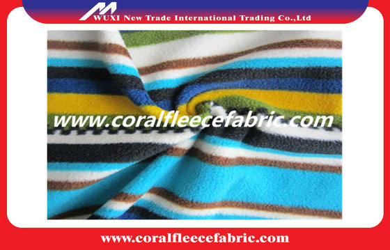 Breathable Soft Cute Pattern Polar Fleece Fabrics for Children Garment / Blankets