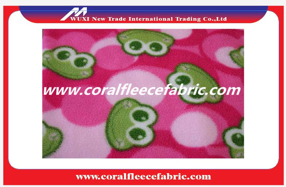 Beautiful Knit Coral Fleece Fabric for Home Textile / Sofa