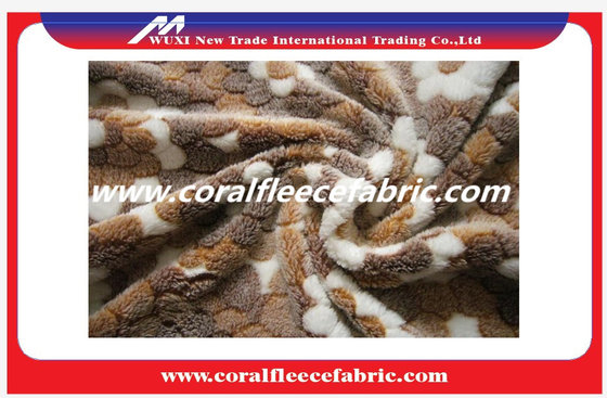 Customized Printed Coral Fleece Fabric for Children's Pajamas