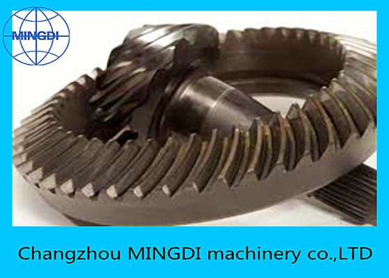 High Accuracy Ring Pinion Gear Heat Treatment , Modulus 1mm - 50mm