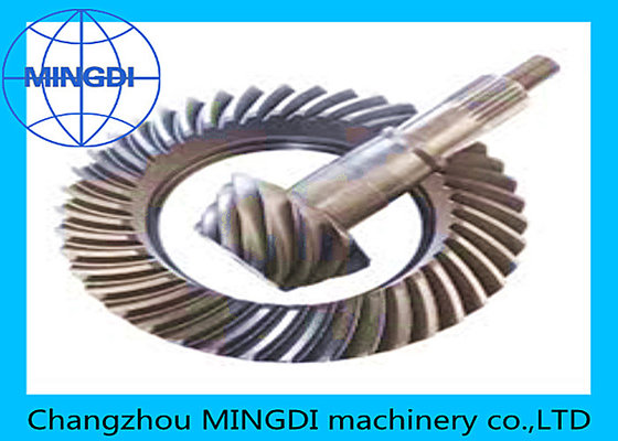 Forged Helical Ring Pinion Gear With Material 17CrNiMo6 / Crown Wheel Pinion