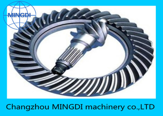 Heat Treatment  Differential Spiral Bevel Gear Assembly For Vehicle ROSH CE ISO