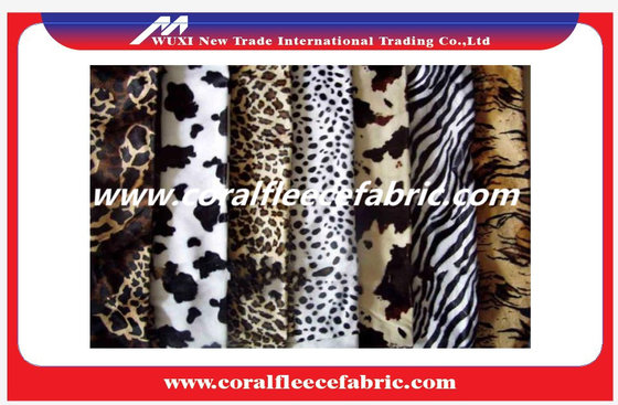 Tear-Resistant Waterproof Coral Fleece Fabric for Mattress Cover / Baby Blanket