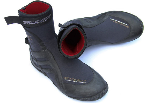 Simmer Style Underwater Diving Gear , Water Sport 5mm High Bootie