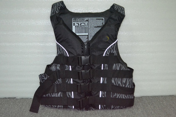 Black Watersport Life Jackets Bouyancy Aid Lightweight For Adult
