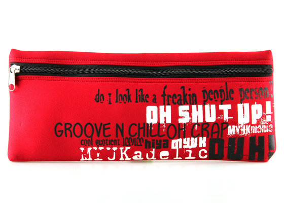 Professional Custom Multi Function Neoprene Pencil Pouch School pencil case for kids