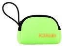 Promotional Waterproof Light green Mini Key Neoprene Pouches,  Coin and Card pouch