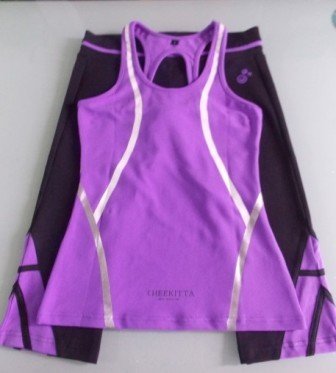 Polyester Hot Yoga Clothes