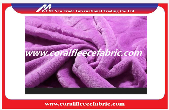 3D Printing Polyester Coral Fleece Fabric for Blankets / Curtain / Garment Materials