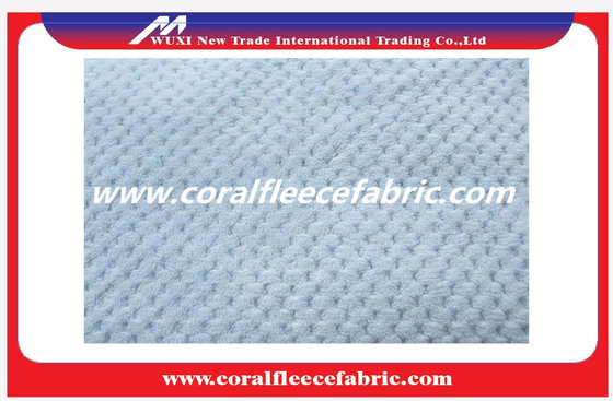 Multi Color Custom Knitted Coral Fleece Fabric for Blanket or Bathrobe