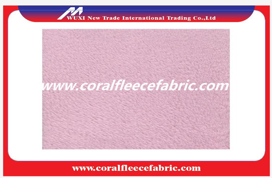 Knitted Anti-Pilling Home / Hotel Beddings Coral Fleece Fabric with Warm and Comfortable Feel