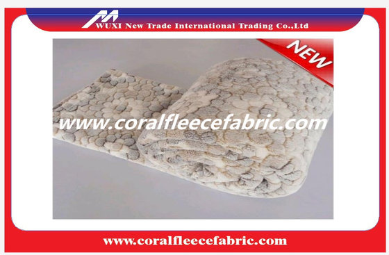 Super Soft Coral Fleece Fabric Polyester Warp Knitting Coral Fleece Material