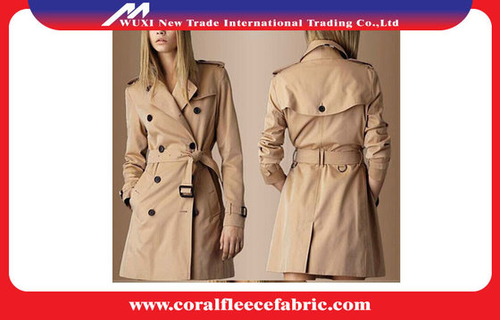 Waterproof fashion Ladies Windbreaker Coats and Jackets Khaki or Black