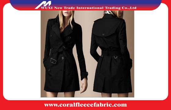 Waterproof fashion Ladies Windbreaker Coats and Jackets Khaki or Black