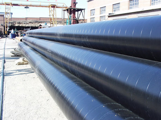 Q235B Q345B Epoxy Coal Tar Pitch Coating Anti - Corrosion Steel Pipe For Long Distance Conveying Oil