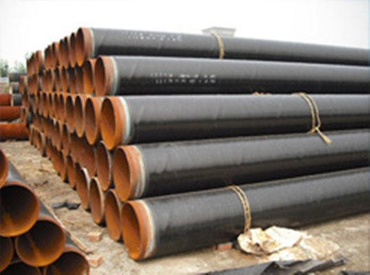 Q235B Q345B Epoxy Coal Tar Pitch Coating Anti - Corrosion Steel Pipe For Long Distance Conveying Oil