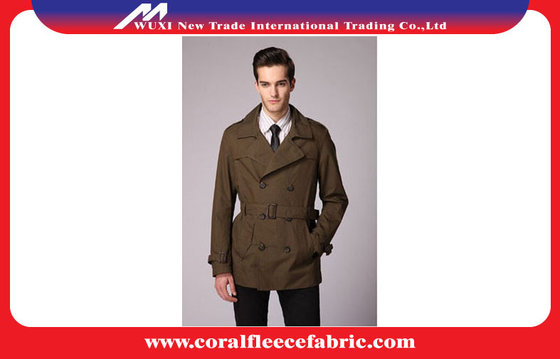 Men's Long Trench Jacket , Mid-Long casual cotton polyster windbreaker for spring and autumn