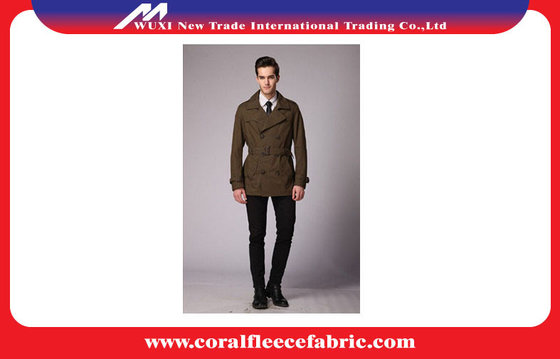 Men's Long Trench Jacket , Mid-Long casual cotton polyster windbreaker for spring and autumn