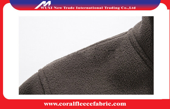Polyester and Cotton Winter Long Trench Jacket ,  Warm Polar Fleece Jacket for Women