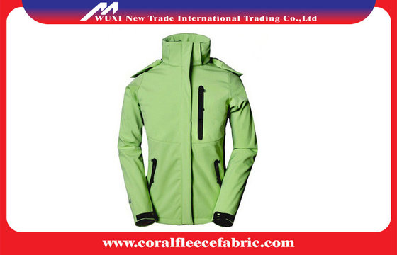 Women Waterproof Outdoor Jackets / Breathable Fancy Camping Jackets with Hood