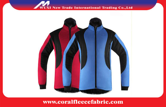Popular Mens Outdoor Jackets , Polar Fleece Winter Waterproof Cycling Jackets