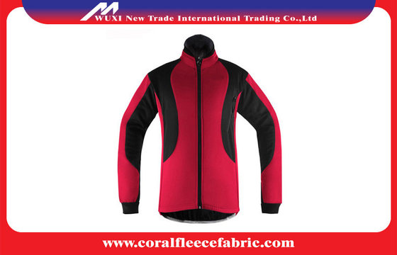 Popular Mens Outdoor Jackets , Polar Fleece Winter Waterproof Cycling Jackets