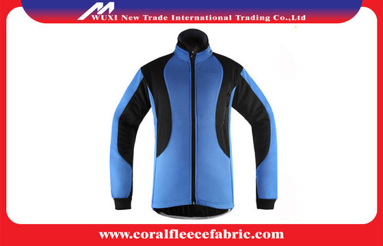 Popular Mens Outdoor Jackets , Polar Fleece Winter Waterproof Cycling Jackets