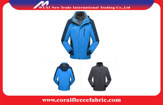 Windproof Mens Outdoor Jackets , Women Hooded Windbreaker Jacket for Unisex
