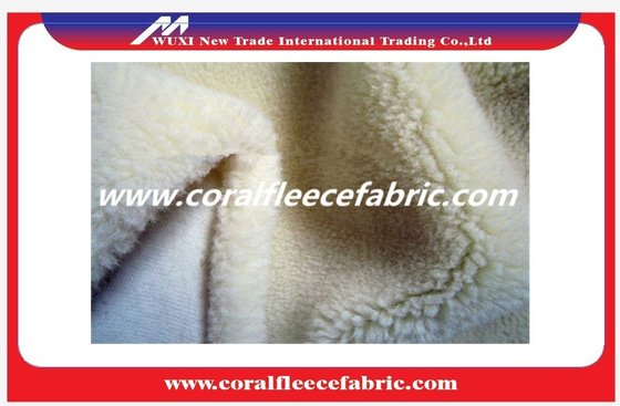 Multi color Winter Coat and Shoes Lambs Wool Fabric / WOOL Fleece Fabrics