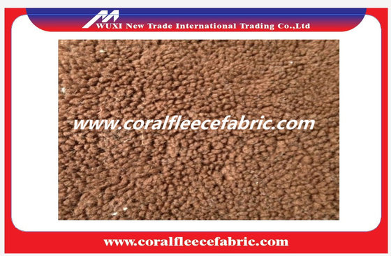 Polyester Lamb Wool Faux Suede Compound Fabric for Coats / Garment / Home Textile