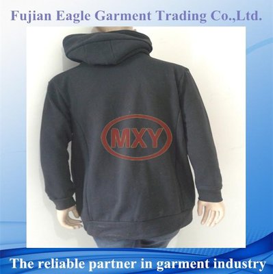 Hooded wool fleece