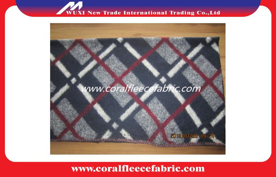 Winter Overcoat Wool Woven Jacquard Dress Fabric With British Grid Pattern