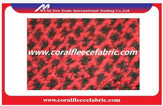 Warm Lining Wool Jacquard Fabric for Baby Knitting Wear , Wool Fabric Wholesale