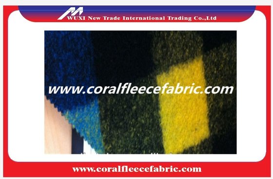 Custom Printing / Pattern Wool Jacquard Fabric for Women's Winter Overcoat or Hats