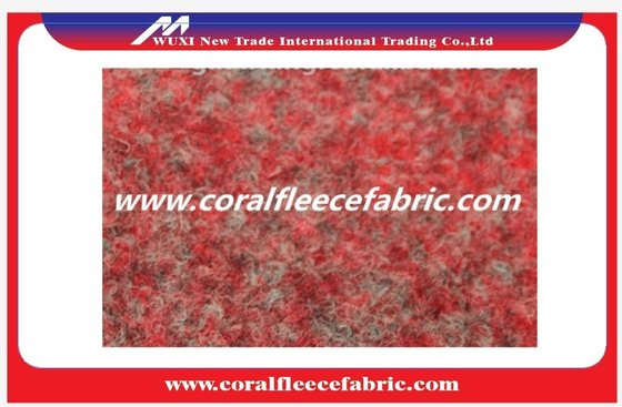 Knitting Leopard Wool Jacquard Fabric for Upholstery Fabric Material , Multi Color