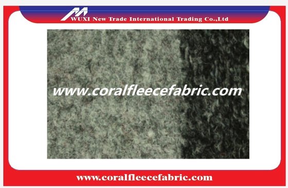 Knitting Leopard Wool Jacquard Fabric for Upholstery Fabric Material , Multi Color