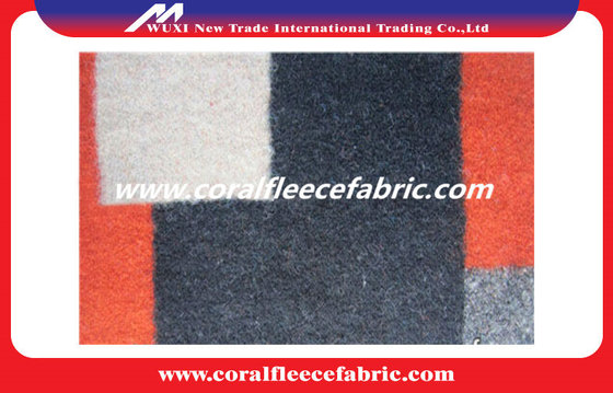 Wool Brushed Jacquard Fabric for Winter Coat and Hat