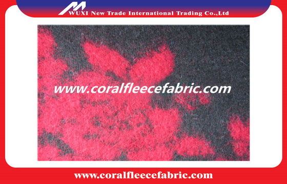 Wool Brushed Jacquard Fabric for Winter Coat and Hat