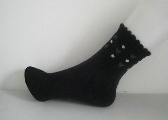 Ladies Winter Womens Wool Socks , Comfortable Wool Running Socks