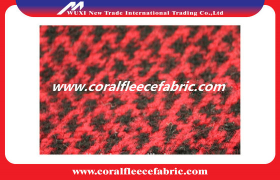 Polyester Printed Wool Jacquard Fabric