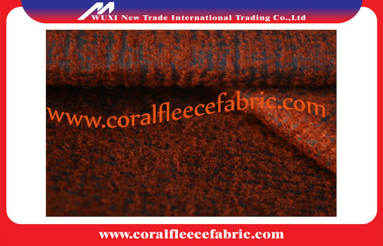 Warp Knitted Streth Synthetic Suede Fabric for Bag , Bedding , Blanket 120GSM - 170gsm