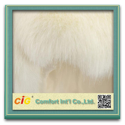 Brown / Grey Sofa Suede Fastcolours Artificial Fur Fabric with 70% Acrylic , 30% Polyester