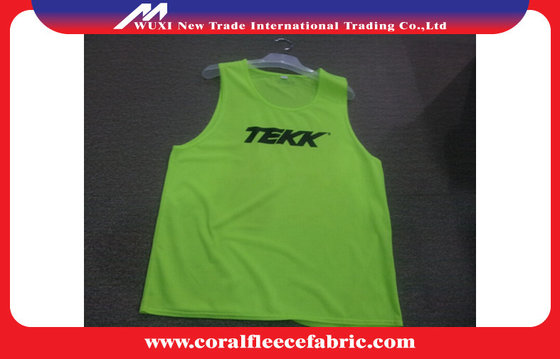 Sportman Training Soccer Vest Custom Soccer Jerseys / Basketball Uniforms Red or Green