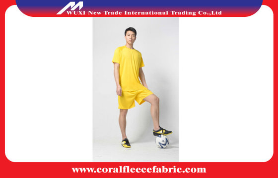 Dry fit Polo Quickly Dry Football Shirts / Soccer Uniform Sets with Plus Size