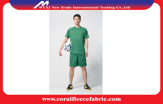 Dry fit Polo Quickly Dry Football Shirts / Soccer Uniform Sets with Plus Size