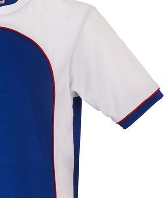 Rmoisture Wicking Mesh Cool Soccer Jerseys / Polyester 150gsm Sports Uniforms