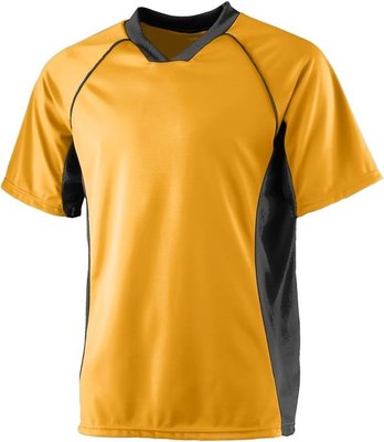 Custom Green Soccer Team Wear in Cotton / Breathable Youth Soccer Jerseys
