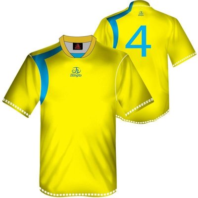 Soccer Jersey Wicking Mesh Cool Soccer Jerseys / Polyester 150gsm Sports Uniforms