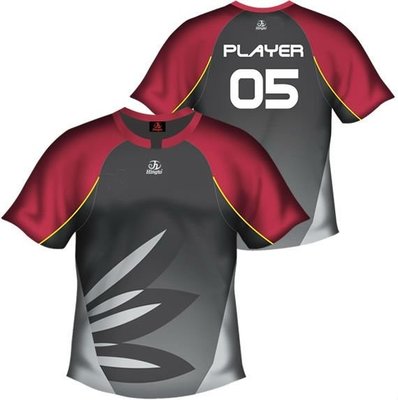 Soccer Jersey Wicking Mesh Cool Soccer Jerseys / Polyester 150gsm Sports Uniforms